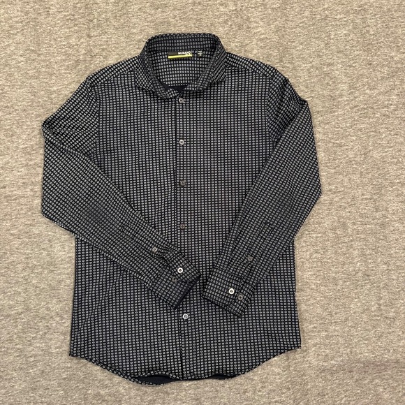Murano | Shirts | Murano Slim Fit Performance Mens Long Sleeve Dark ...
